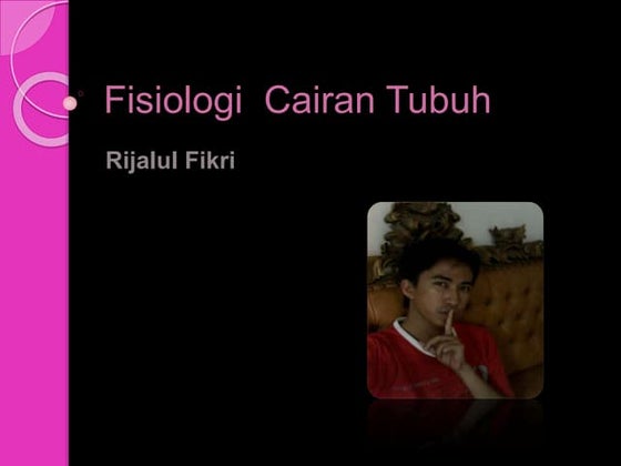 Makalah cairan tubuh | DOCX