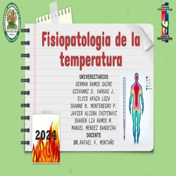 FISIOPATO de la temperatura mque afecta | PPTX