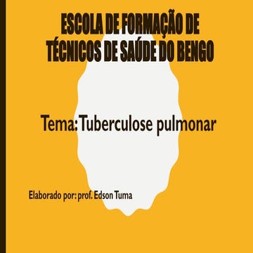 Tuberculose | PPTX