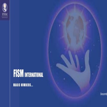 FISM by numbers | PPTX | Magic and Illusion | Hobbies & Interests
