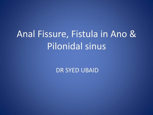 PILONIDAL SINUS2.pptx | Ear, Nose and Throat Conditions | Diseases and ...