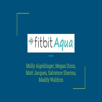 Fitbit presentation | PPTX