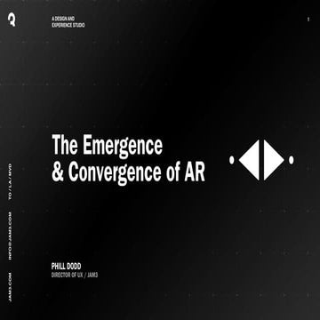 The Emergence & Convergence of AR | PPT