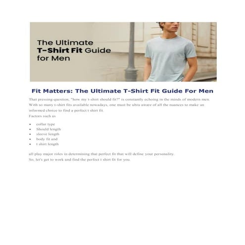 Fit Matters The Ultimate T-Shirt Fit Guide For Men.pdf