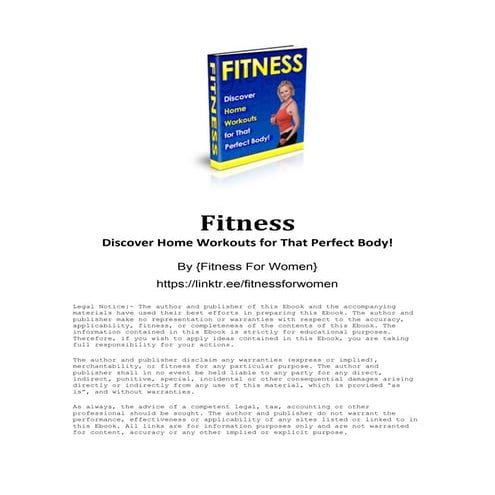 Fitness for women | PDF