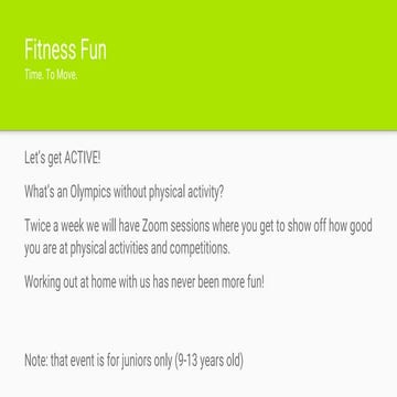 Fitness Fun | PPTX