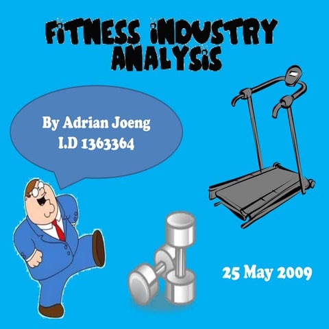 Fitness Industry Analysis Info Mgmt Standalone Powerpoint | PPT