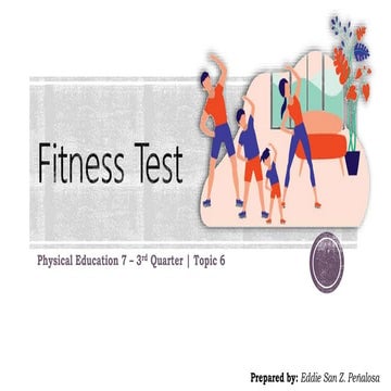 Fitness Test | PPT