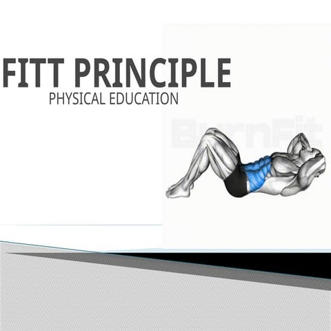 FITT PRINCIPLE Physical Education Lesson 2 | PPTX