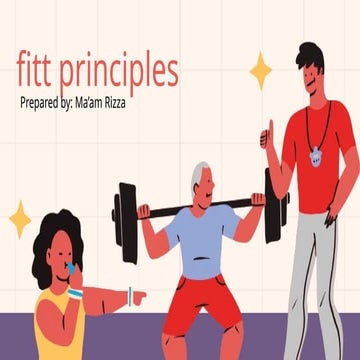 Grade 8 Physical education review of fitt principles | PPTX