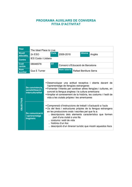 The ideal place to live steps | PDF