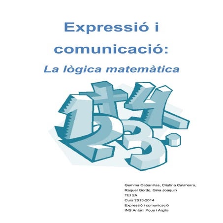 La logica matemàtica | DOCX