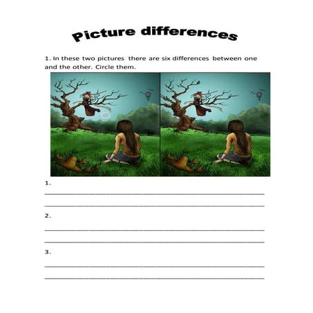 Picture differences | PDF