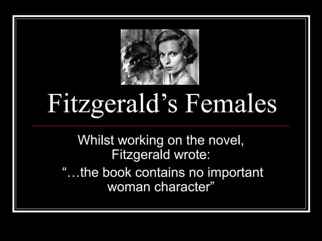 The Great Gatsby Powerpoint | PPTX