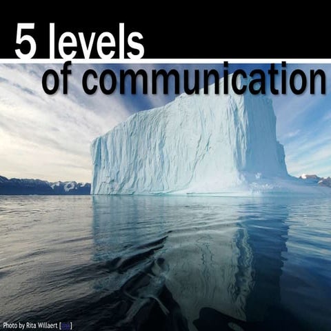 Five Levels of Communication | PPT