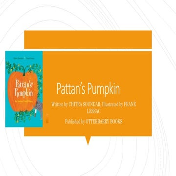 Pattan's Pumpkin | PPTX