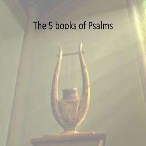 Five books of psalms | PDF