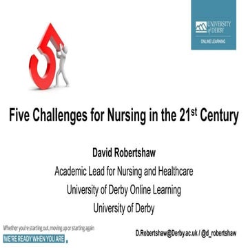 Five challenges for nursing in the 21st century | PPTX