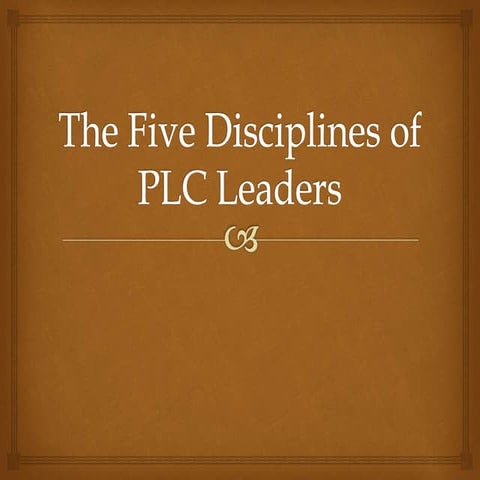 Five disciplines | PPT