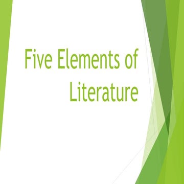 Five Elements of Literature.pptx