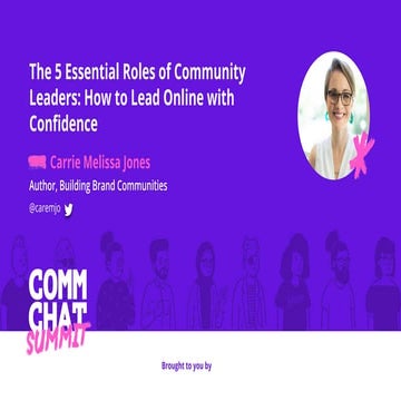 The 5 Essential Roles of Online Community Leaders | PPT
