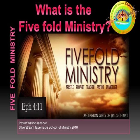 Five fold ministry | PPTX