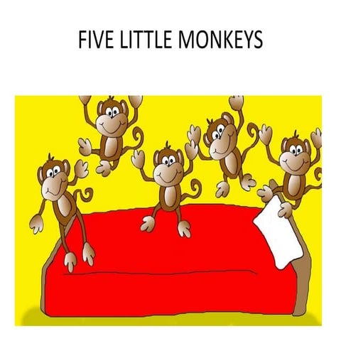 Five little monkeys | PPTX