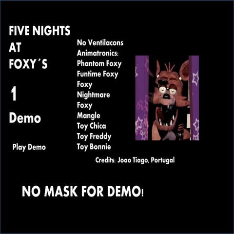 Five Nights at Foxys 1 Demo | PPSX