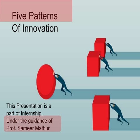 Five patterns of innovation | PPTX