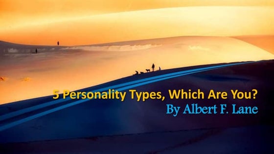 Personality and its type | PPT