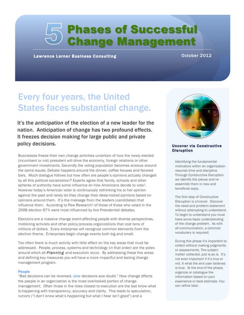 Transition: The human side of change | PDF