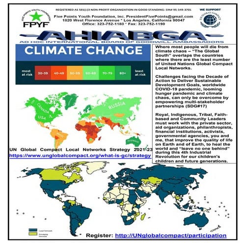 Five Points Youth Foundation Champions UN Global Compact Local Network ...