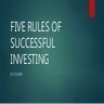FIVE RULES OF SUCCESSFUL INVESTING.pptx