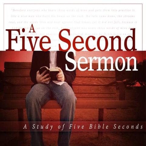 Five second sermon | PPT