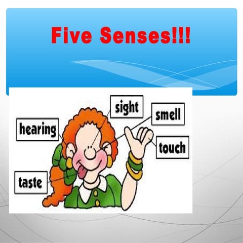 To learn more about Five senses!!! | PPT