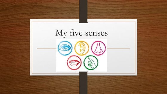 The Five Senses Powerpoint | PPT