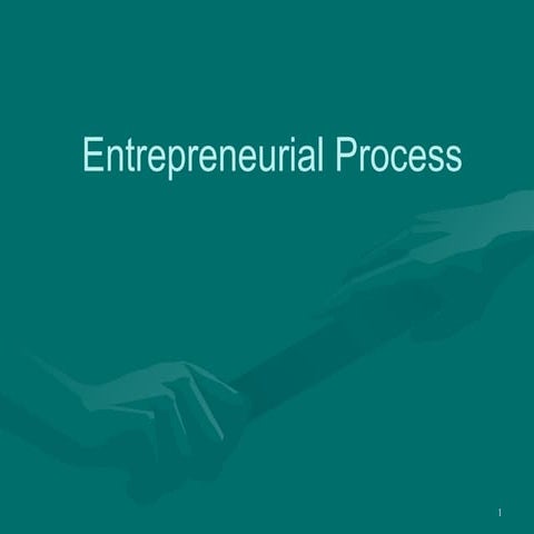 Five stages_of_the_entrepreneurial_process | PPT
