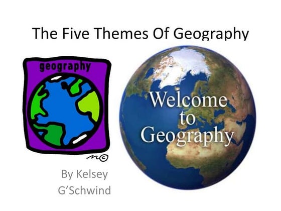 Five things of geography | PPT