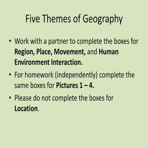 Five themes of geography.g9.10