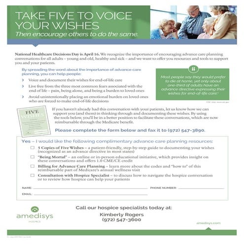 Five wishes flyer(2020123114924920) | PDF