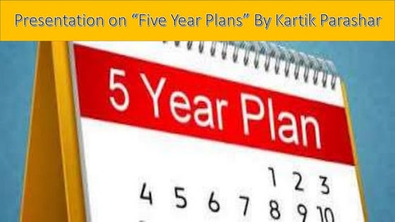 Five years plan of india | PPT