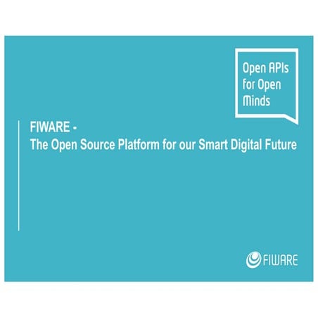 Fiware overview | PPT