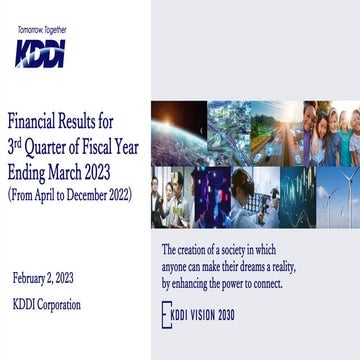 Financial Results for the Fiscal Year Ended March 2023 | PDF