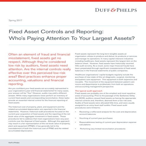 Automating Your Fixed Assets Lifecycle