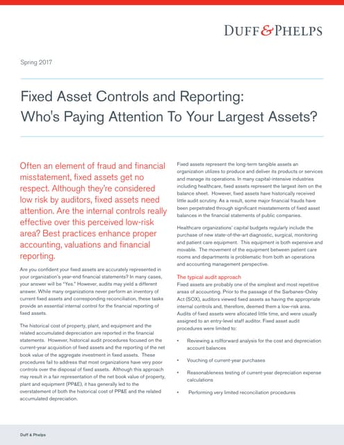 Physical verification of asset | PPTX