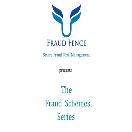 Fixed assets; popular frauds and how to prevent them | PPTX