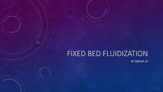 Fluidization | PPTX
