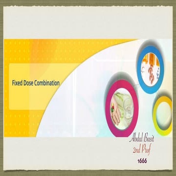 Rational Fixed Dose Combination Pdf