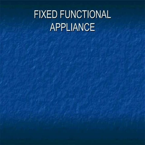 Fixed functional | PPT