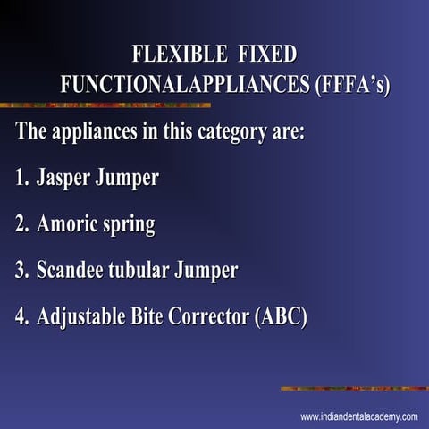 Fixed functional appliance /certified fixed orthodontic courses by ...